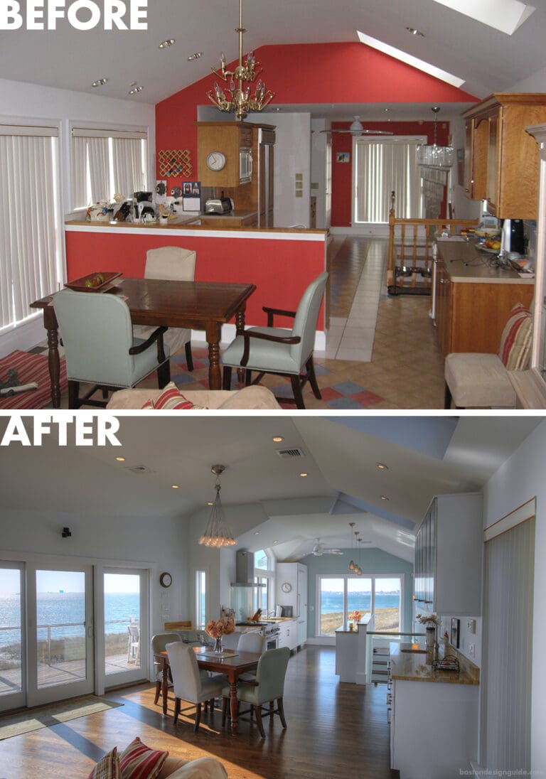 A Must-See Cape Cod Waterfront Kitchen Renovation - Boston Design Guide